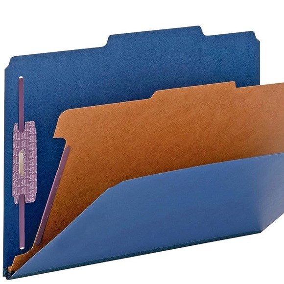 SMEAD | Office | Smead Pressboard Classification File Folder With ...